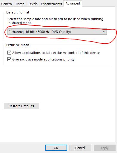 C Setting Mmdevice Waveformat Stack Overflow