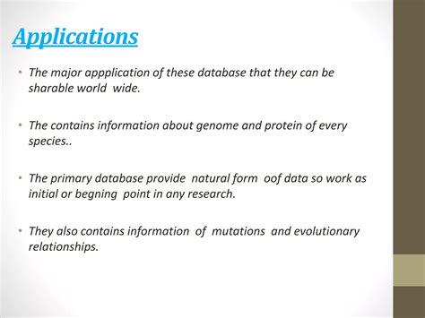 Introduction Of Biological Database Pptx