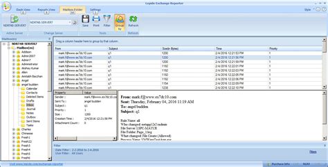 Mailbox Folder Reports To Show Comprehensive Mailbox Information