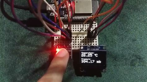 Demo Ms5611 Barometric Pressure Sensor With Esp32 Youtube Demo Ms5611 Barometric Pressure Sensor With Esp32 Youtube