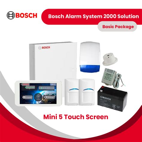 Bosch Alarm System Solution Mini Touch Screen Basic Package Wired IPVISIONS