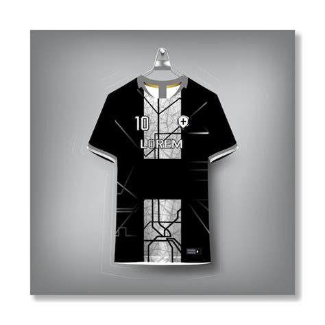 수블리메이션을 위한 축구 유니폼 디자인 프리미엄 벡터