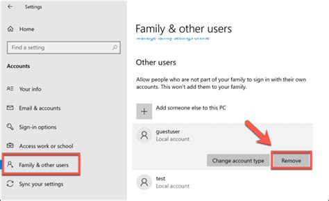 Windows 10에서 사용자 프로필을 삭제하는 방법
