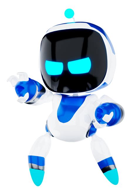Astro Bot Fighting Pose 4 3d Render By Shortshaker On Deviantart