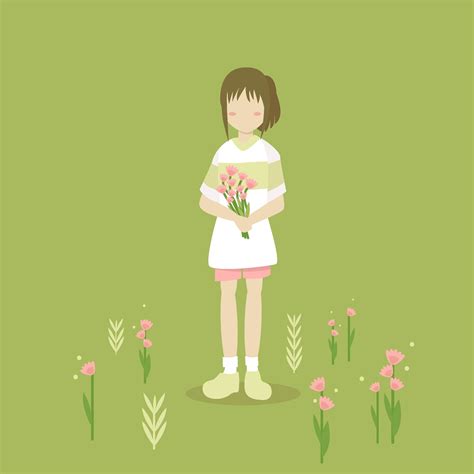 Chihiro Vector Illustration I Made Rghibli