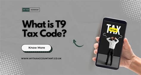 What Is T9 Tax Code A Comprehensive Guide