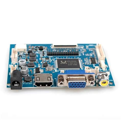módulo de controle para telas lcd saídas rgb ttl 50p e lvds