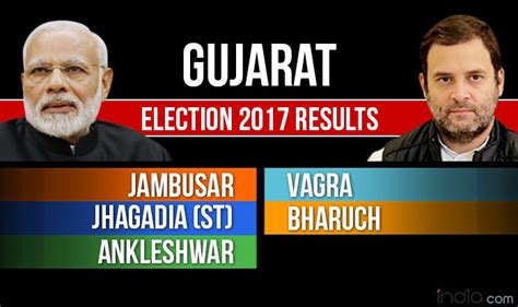 Jambusar Vagra Jhagadia St Bharuch Ankleshwar Election 2017