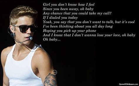 Justin Bieber Song Lyrics Quotes Quotesgram