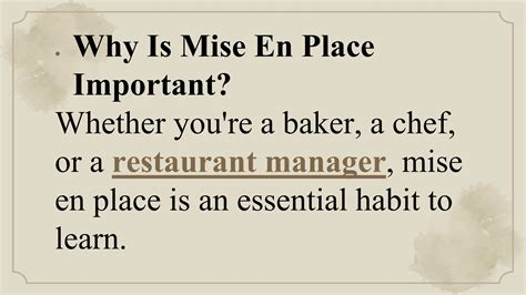 Mise En Place Food Beverage Services Nc Ii Pptx