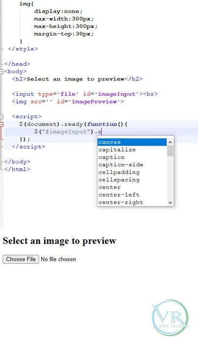 Preview An Image Using Jquery Shorts Jquery Imageupload Javascript Imagepreview Youtube