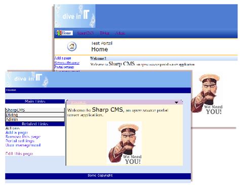 sharpcms an open source portal server built on asp 2 0 codeproject