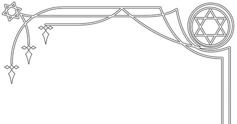 フリー素材 今日の飾り罫75星2 Nomiのイラスト Pixiv