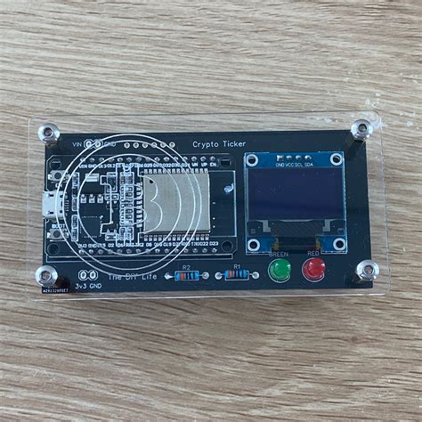 Bitcoin Price Ticker Diy Kit Etsy