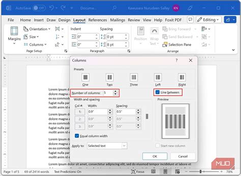 How To Create Columns In Microsoft Word