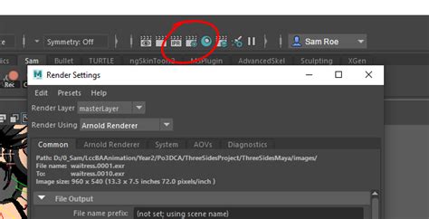 Setting Up The Render Output Lcc Render Farm