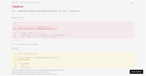 React Chart Codesandbox