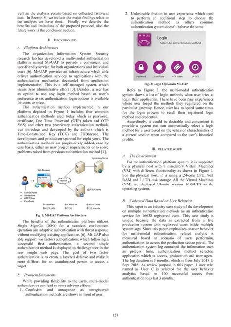 automated login method selection in a multi modal authentication