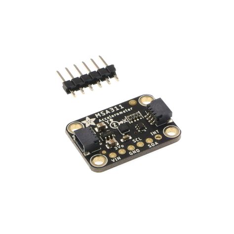 Stemma Qt Msa311 Triple Axis Accelerometer Module With A 3 Axis