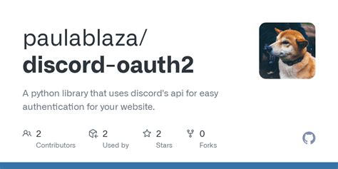 Github Paulablaza Discord Oauth A Python Library That Uses Discord S Api For Easy