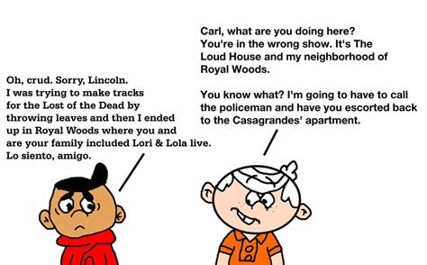 Carl Was The Wrong Show The Loud House By Mjegameandcomicfan89 On