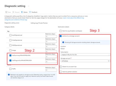 Azure Communication Services 호출 요약 및 호출 진단 로그 사용 및 액세스 An Azure