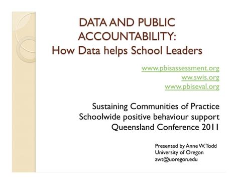 Data For Accountability Pdf