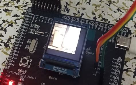 Stm32驱动摄像头ov2640屏幕显示和发送电脑显示 单片机电子diy 单片机电子diy 哔哩哔哩视频