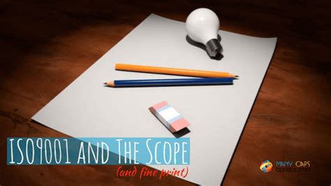 ISO And The Scope And Fine Print Blog