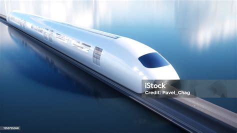 속도 미래 모노 레일 열차 공상 과학 스테이션 미래의 개념 사람과 로봇 물과 풍력 에너지 3d 렌더링 수송에 대한 스톡 사진 및 기타 이미지 Istock