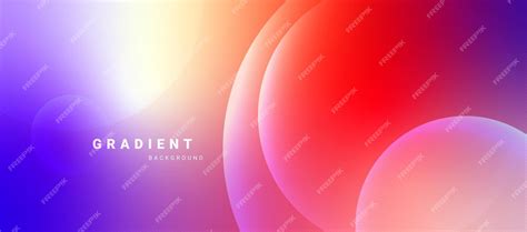 Premium Vector Abstract Vivid Color Gradient Background