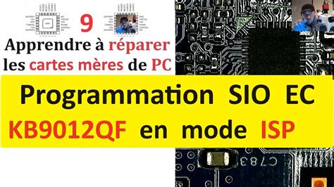 Programmation Sio Ene Kb9012qf En Mode Isp Youtube