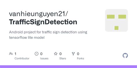 Github Vanhieunguyen Trafficsigndetection Android Project For Traffic Sign Detection Using