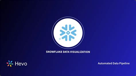 Snowflake Data Visualization Methods For Charting And Dashboard Creation Hevo