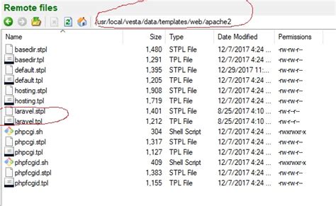 question how to deploy laravel on vestacp ubunto server vesta
