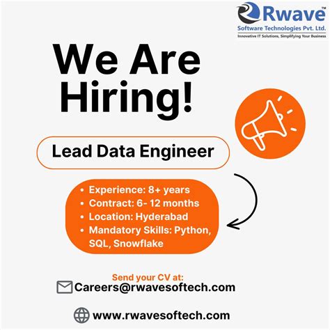 Dataengineering Python Sql Snowflake Contractjobs Hyderabadjobs Hiringnow