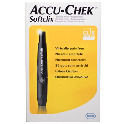 Accu Chek Softclix Lancing Device 25 Lancets Expiry Date 2026 11 01 Shopee Malaysia