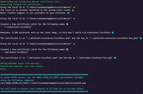 xm cloud local environment setup local development instance sandeep
