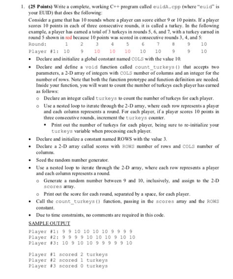 Solved Declare And Define A Function Called Chegg