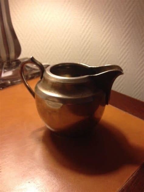Estimation pot à lait argent