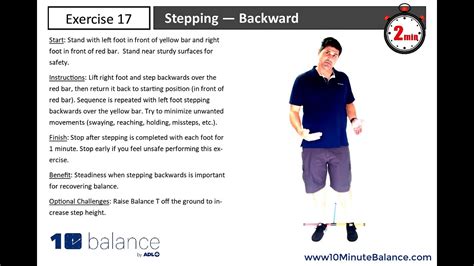 Exercise 17 Stepping Backward Youtube