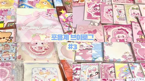 포용계 브이로그 포용계 포용 포장용품 포장 Asmr 랜덤박스 서포터즈 Youtube