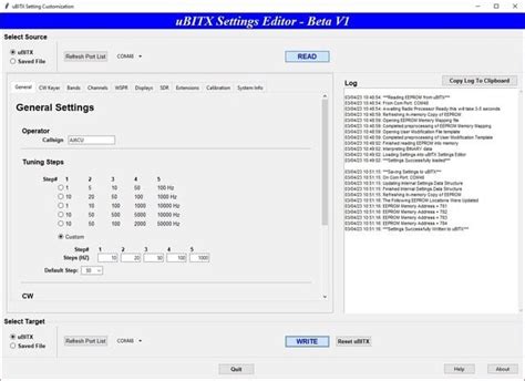 ubitx manager a gui tool for the hackable ubitx it s ham radio