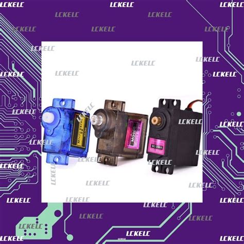 jual micro motor servo sg90 sg92r mg90s mg966r 180 derajat shopee