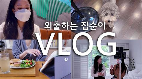 간만에 외출한 집순이 브이로그 N잡러 일상 E와 I가 공존하는 프리랜서의 하루 Youtube