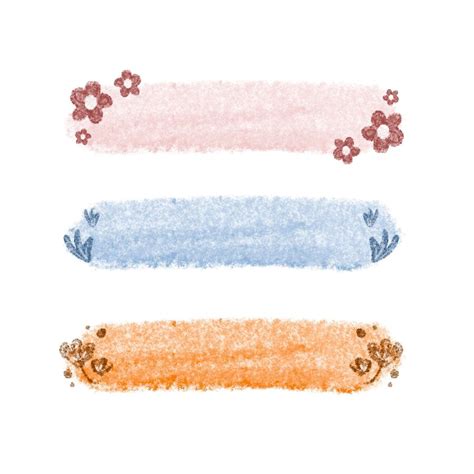 Premium Photo Cute Pastel Brush Stroke Watercolor With Flowers Decor