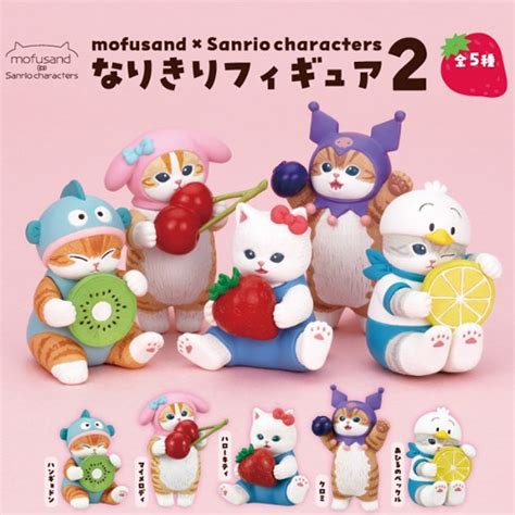[키탄클럽] 모프샌드x산리오 캐릭터즈 나리키리 피규어 2탄 가챠 선택가능 한교동 마이멜로디 쿠로미 헬로키티 아히루노페클