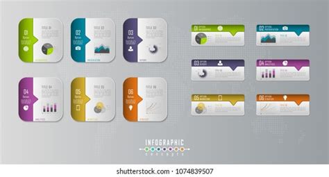 Vector Infographics Template Chart Diagram Web Stock Vector Royalty Free Shutterstock