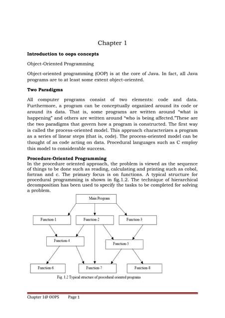 Pop Vs Oop Introduction Pptx