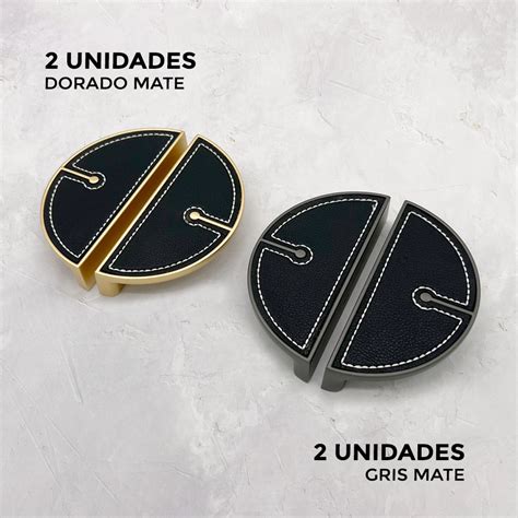 Tiradera Cuoio Modena Designer Hardware